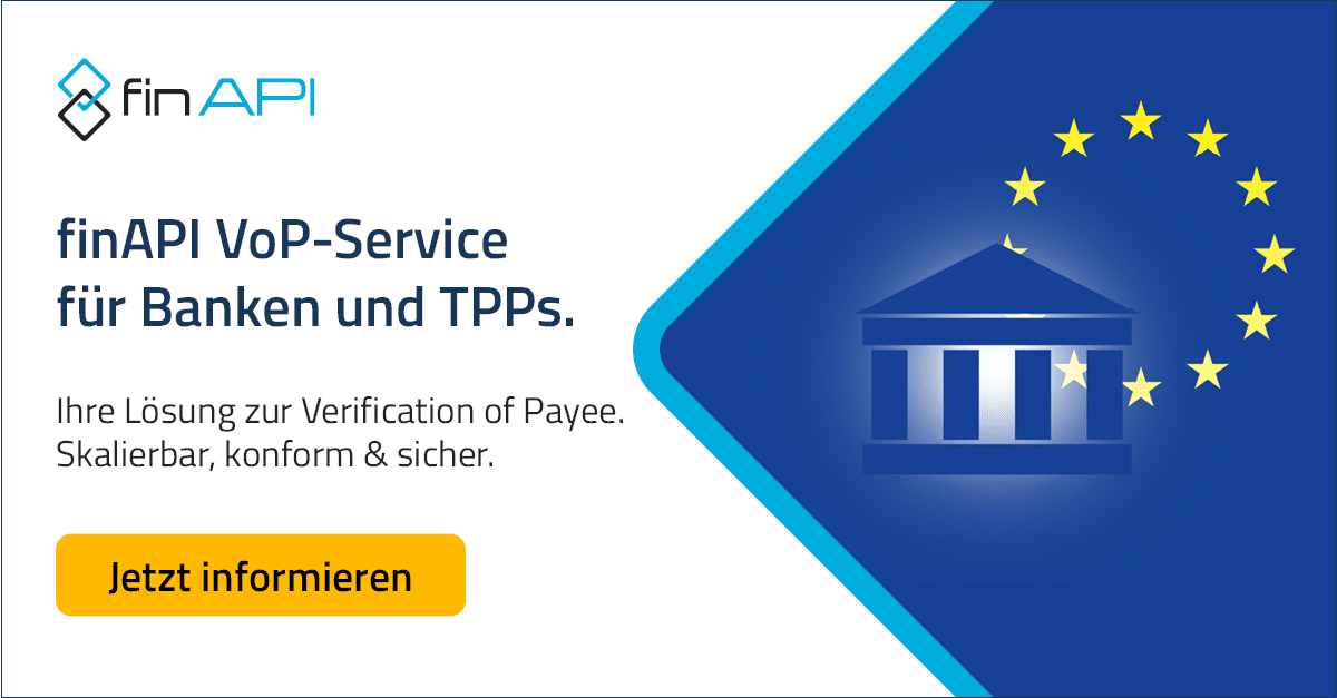 VoP-Lösung für Banken und Zahlungsdienstleister | finAPI